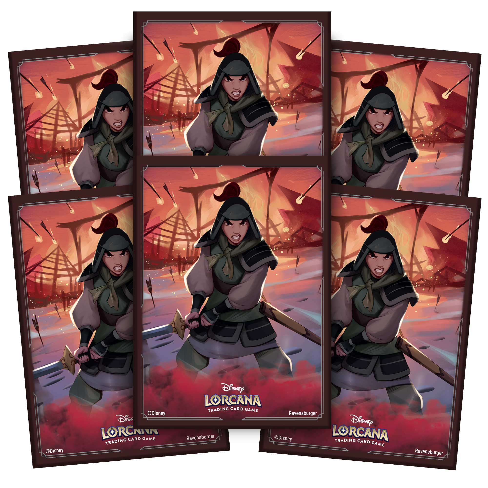 Lorcana Rise of the Floodborn Sleeves: Mulan – R&R Hobbies